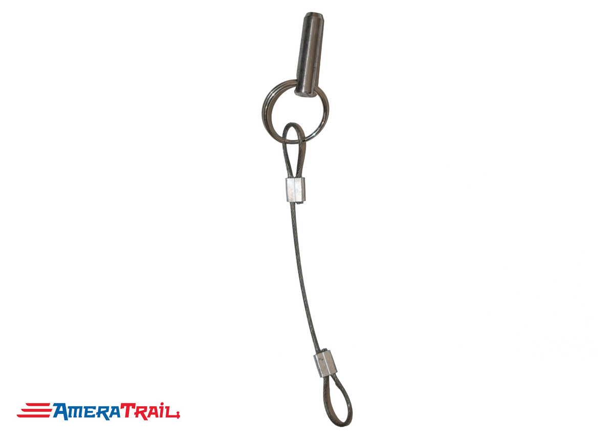 Stainless steel 7500 LB. Coupler Locking Pin — AmeraTrail Parts
