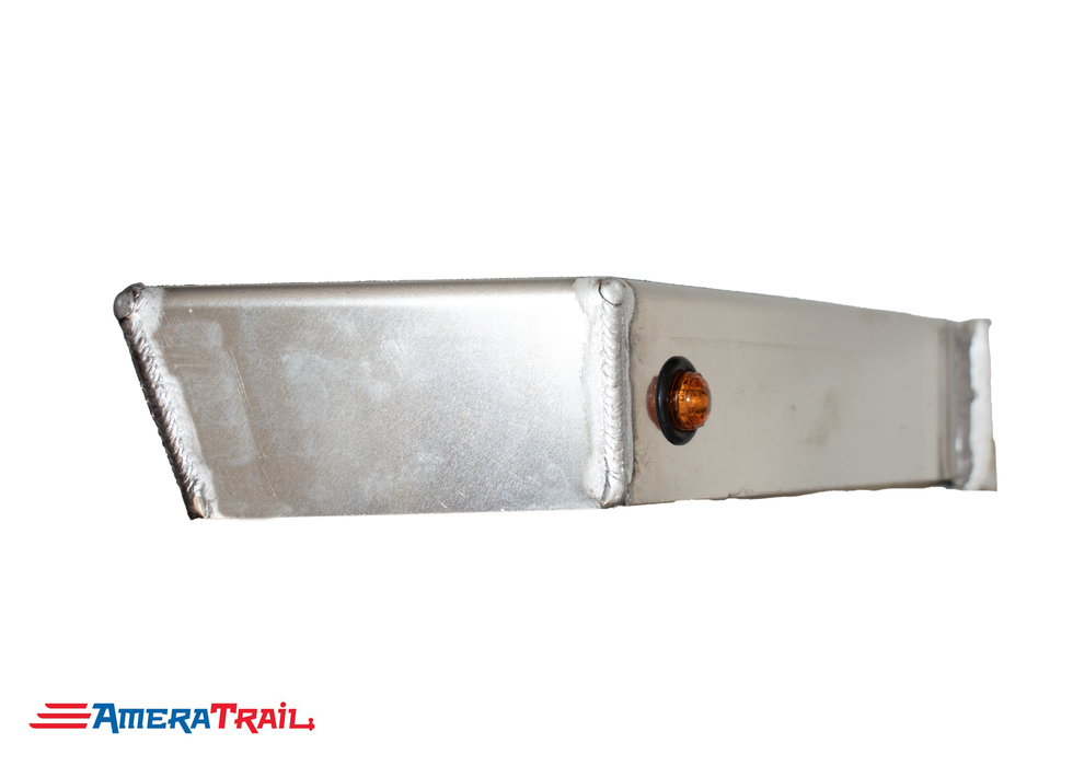 Steel Trailer Fenders Slimline Trailer Fender Side Step With Amber LED ...