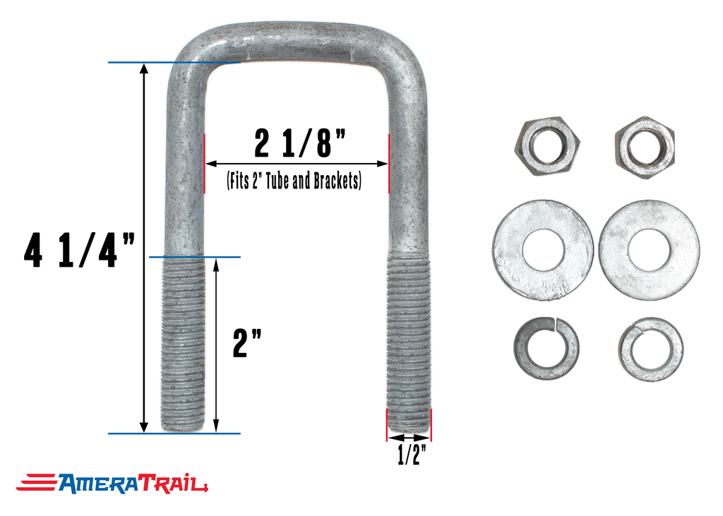 U Bolts — AmeraTrail Parts