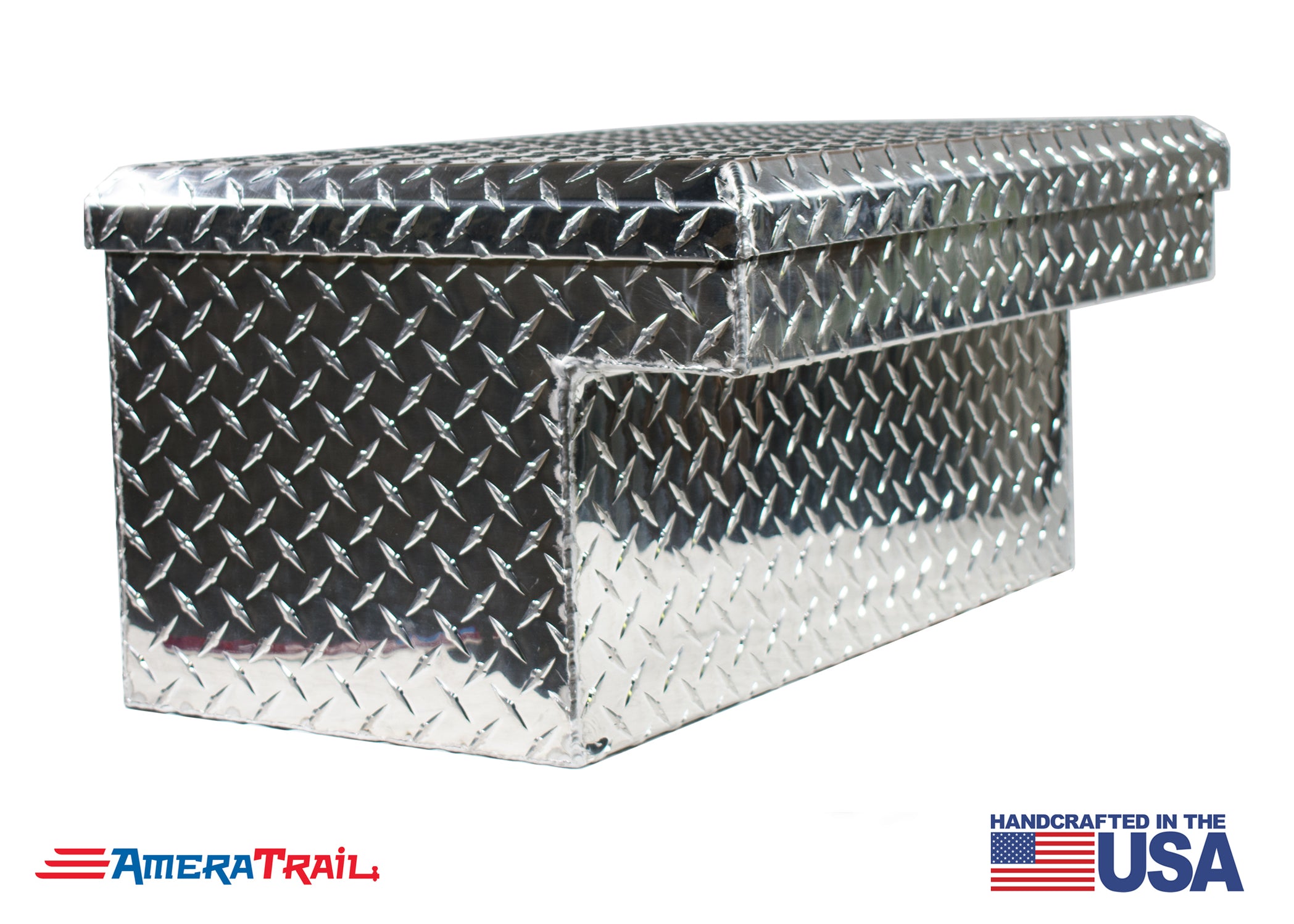 Side Mount Diamond Plate Toolbox — AmeraTrail Parts