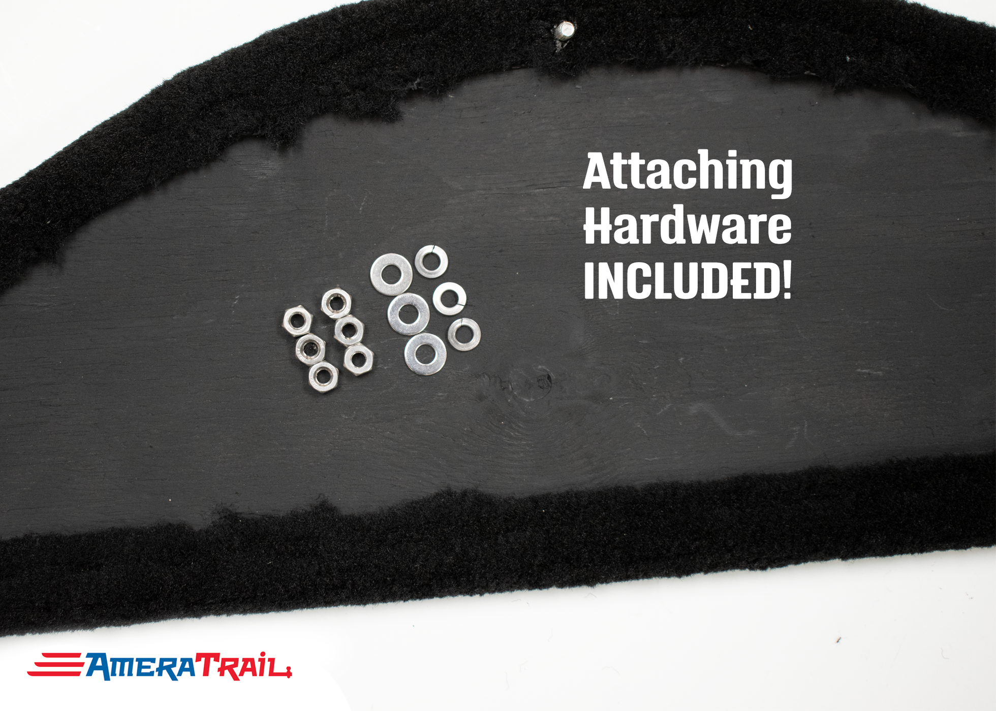 Single Fender Pad - Carpeted Fender Bunk — AmeraTrail Parts