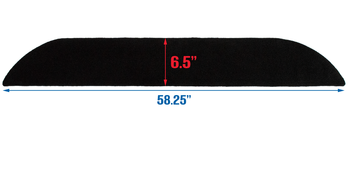 Tandem Fender Pad - Carpeted Fender Bunk - Fits Most Tandem Fenders ...