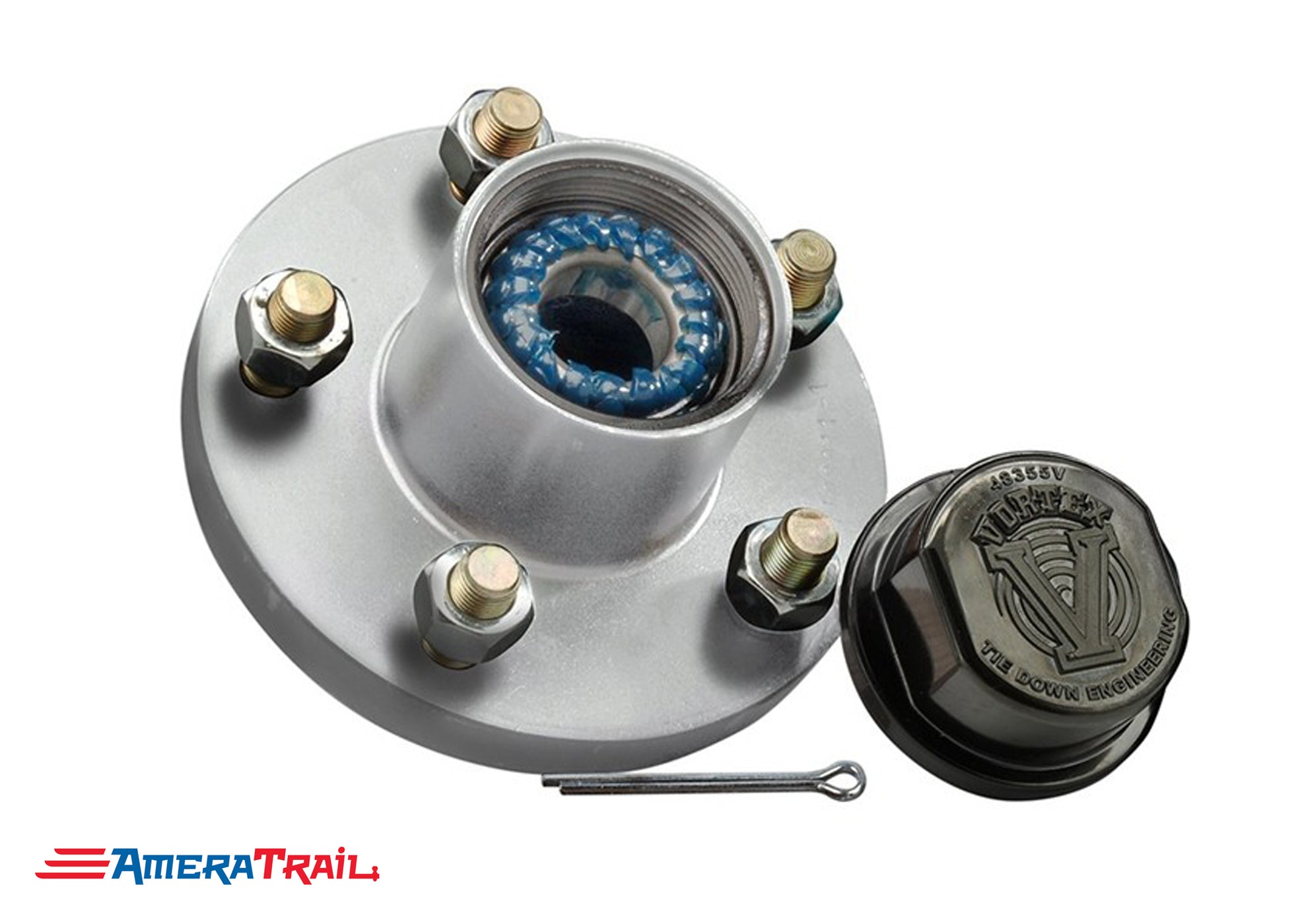 5 Lug Vortex Hub w/ 6 Year 100,000 Mile Warranty - Packed, Greased, an ...